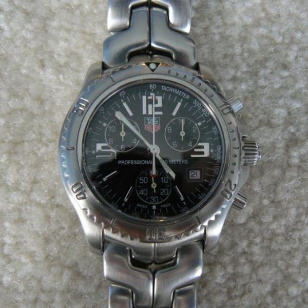Fs: Tag heuer link chronograph "jason bourne" | WatchCharts Marketplace