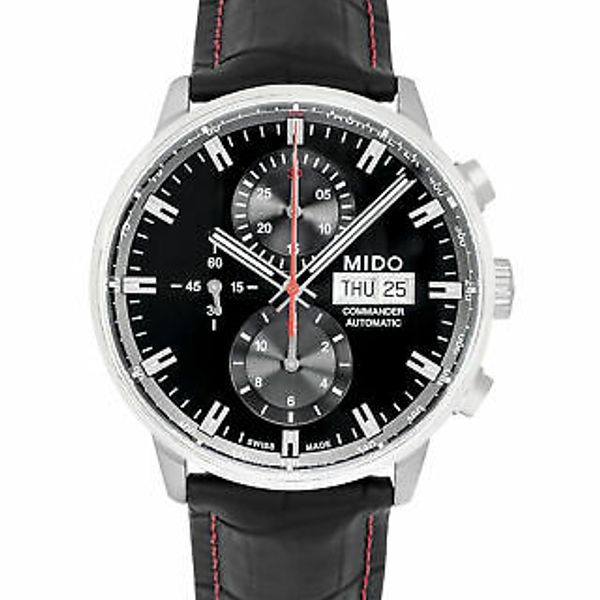 MIDO COMMANDER II CHRONO AUTOMATIC MEN'S WATCH M016.414.16.05 MSRP $1 ...