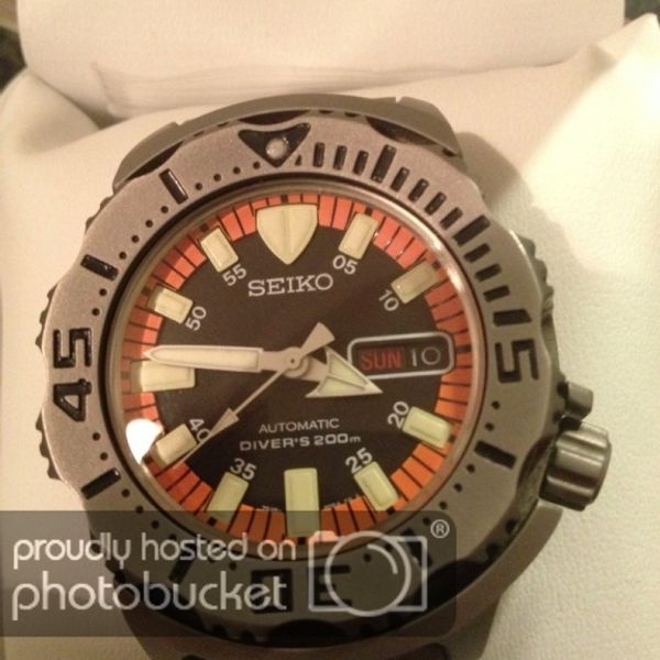 SOLD FSOT Seiko Monster Mod SOLD | WatchCharts Marketplace