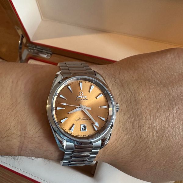 [WTS] Omega Seamaster Aqua Terra "Saffron" | WatchCharts Marketplace