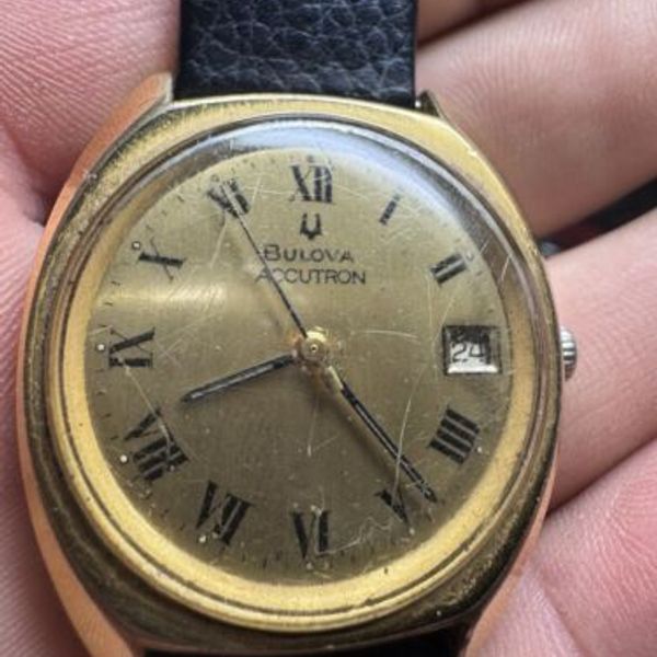 Spares Or Repair Bulova Accutron 2181 Tuning Fork Gent's Watch ...
