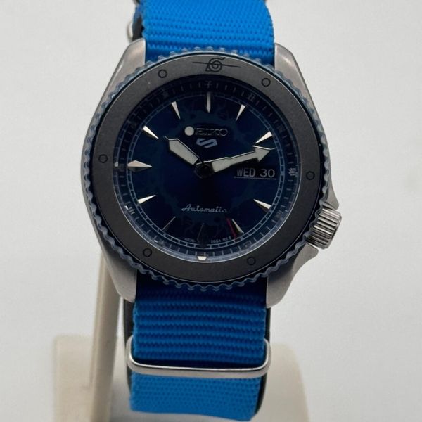 Seiko 5 Sports Naruto Limited Edition 4R36-09F0 Automatic Blue Diver ...