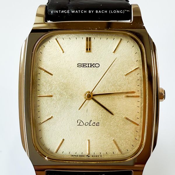 [WTS] Seiko Dolce 8N41-5070 Gold Textured Dial | WatchCharts Marketplace