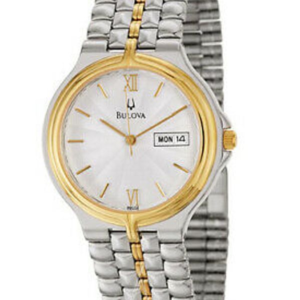Bulova Men's Bracelet Quartz Watch 98C02 | WatchCharts Marketplace