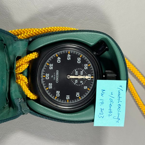 [WTS] Vintage Seiko 88-512 Handwinding 1/5 Seconds Mechanical Stopwatch ...