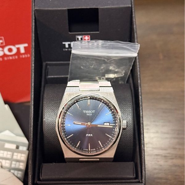 Tissot PRX Quartz - Blue Dial | WatchCharts Marketplace