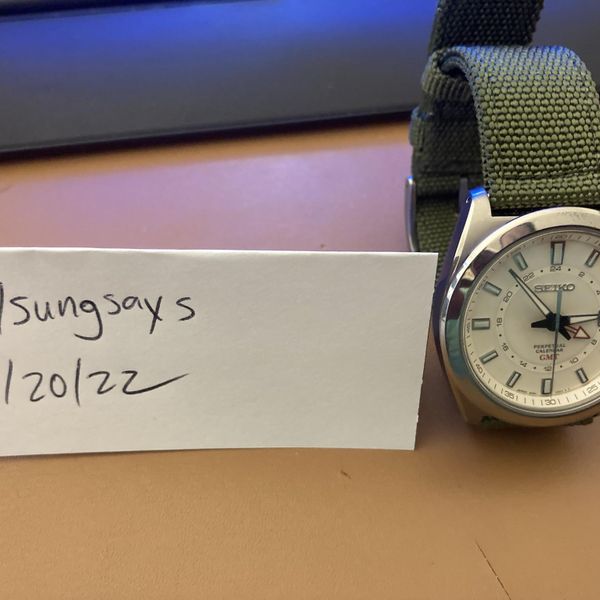 [WTS] Seiko SBQJ019 HAQ 8F56 Titanium Perpetual Calendar | WatchCharts ...