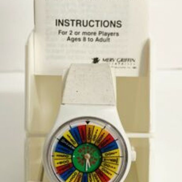 Vintage 80s! Sharp Wheel Of Fortune Game Watch, Vintage 1987 Quartz ...