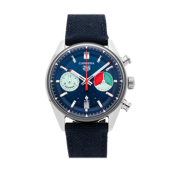 Pre-Owned Tag Heuer Carrera Chronograph Skipper CBS2213.FN60 ...