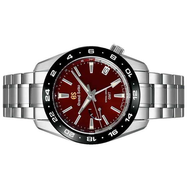 Grand Seiko Spring Drive GMT Morning Glow Hotaka Peaks Wristwatch ...