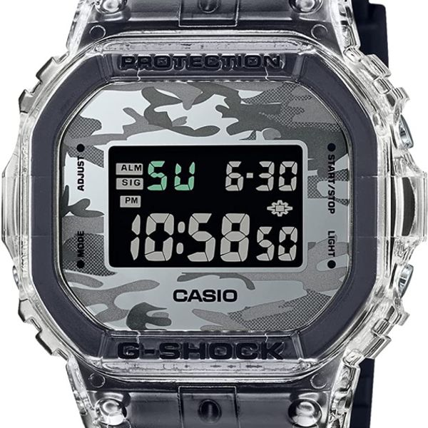 CASIO Casio G-SHOCK G-Shock Camouflage Skeleton Watch Domestic Regular ...