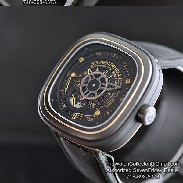 Sevenfriday p2-2 47mm industrial engines watch brand new with box and ...