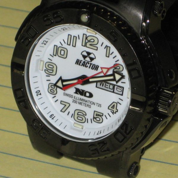 FS: Reactor Trident with rubber strap, model # 59805 | WatchCharts ...