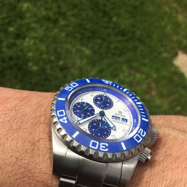 Deep Blue Master Chrono | WatchCharts Marketplace