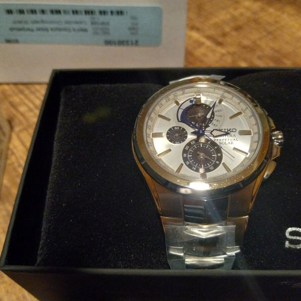 Seiko Coutura Silver Men's Watch - SSC787 | WatchCharts Marketplace