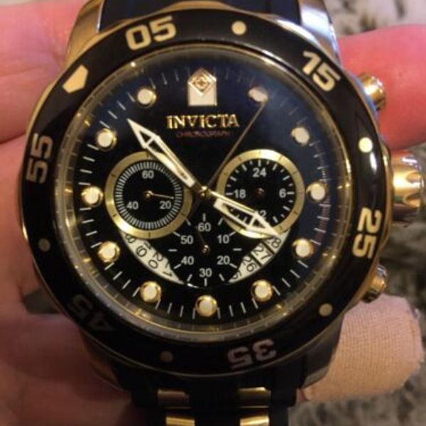 Invicta Pro Diver Chronograph Mens Watch | WatchCharts Marketplace