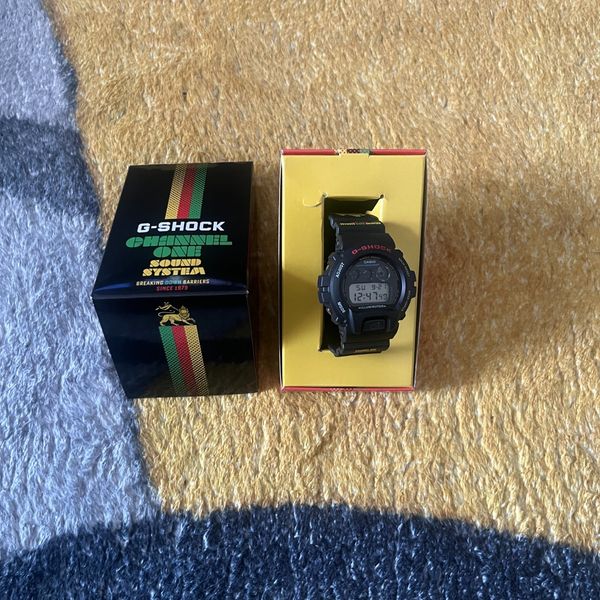 *NEW* Casio G Shock 6900 DW-6900CO-1ER Channel One Sound System Limited ...