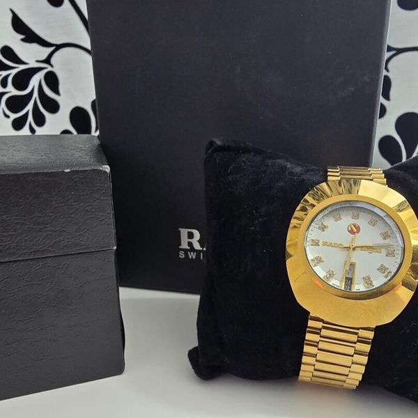 RADO Diastar Automatic Watch gold dial from japan JP 3 | WatchCharts ...