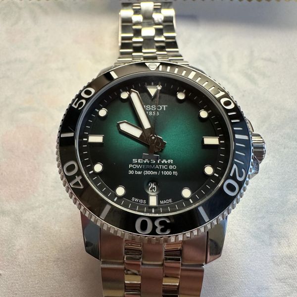 [WTS] Tissot Seastar Powermatic 80 Automatic Dive Watch | WatchCharts