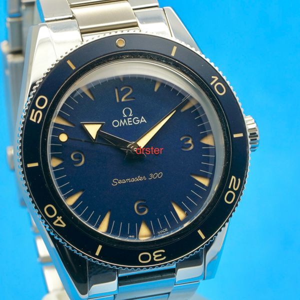FSOT: OMEGA SEAMASTER 300 HERITAGE MASTER CHRONOMETER BLUE cal. 8912 ...
