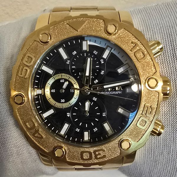 INVICTA Model 36710 - PRO DIVER MEN - Men's Watch Quartz - Gold ...