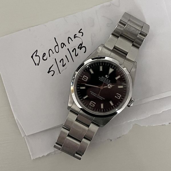 [WTS] Rolex Explorer 1 reference 14270 Swiss Only A Serial | WatchCharts Marketplace