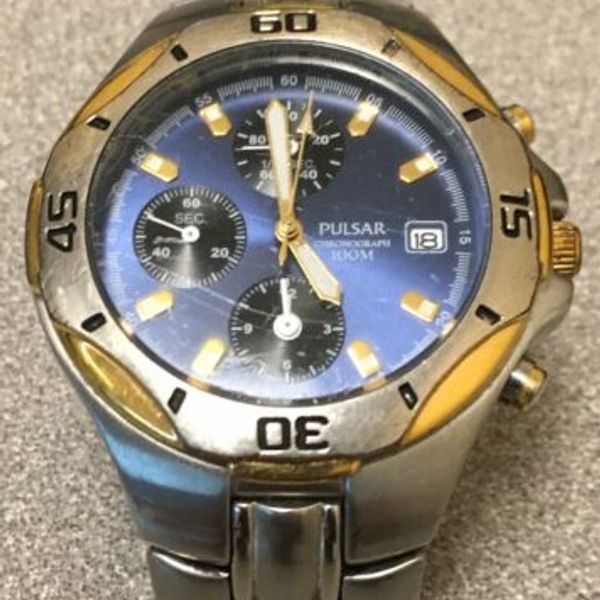 Pulsar - Chronograph Men’s Watch - YM92-X013 | WatchCharts Marketplace
