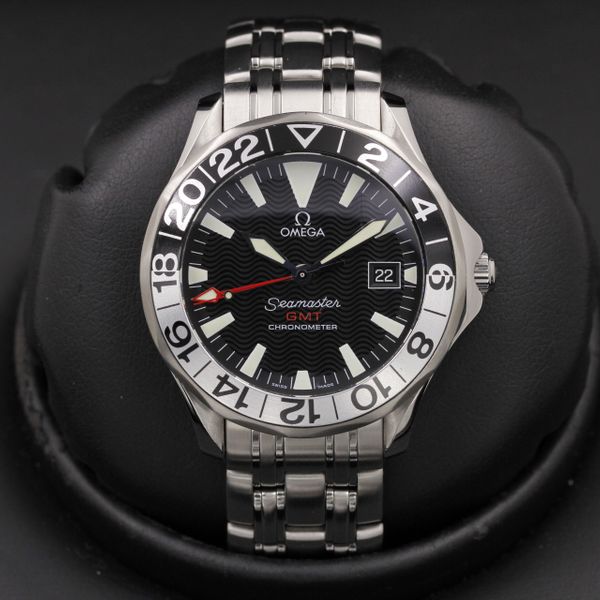FSOT: Omega Seamaster - GMT - 50th Anniversary - 2834.50 - EXC ...