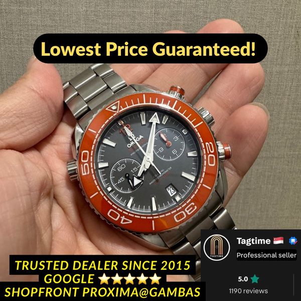 Wty Till Late 2025 9900 Co Axial 45.5mm Omega Seamaster Planet Ocean PO ...