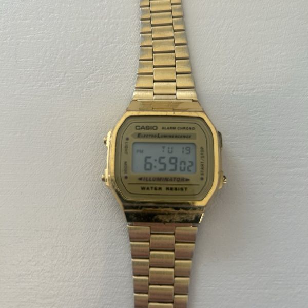 Casio Digital Gold Watch | WatchCharts Marketplace