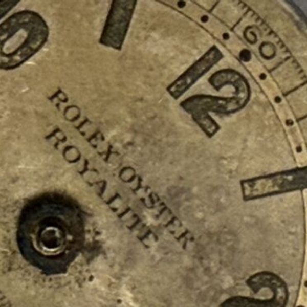 Vintage ROLEX Oyster Royalite Observatory Watch Movement for parts or ...