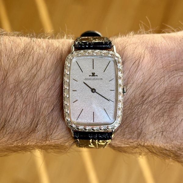 [WTS] Rare Jaeger LeCoultre Silver Manual Wind Ref. 9037 - 28.5mm x 38 ...