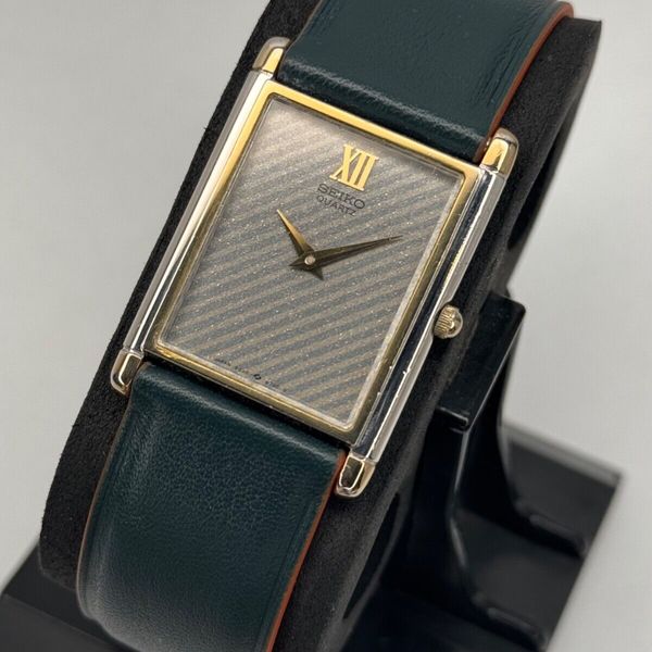 Rare Seiko Quartz 9020-5450 Tank Shape For Men | WatchCharts Marketplace