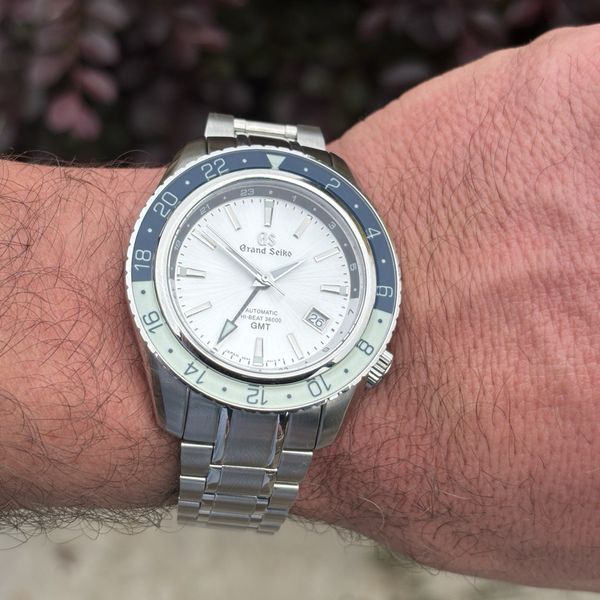 NEW 44mm Seiko NH34 MOD Grand Custom Watch GMT Automatic Sunburst ...
