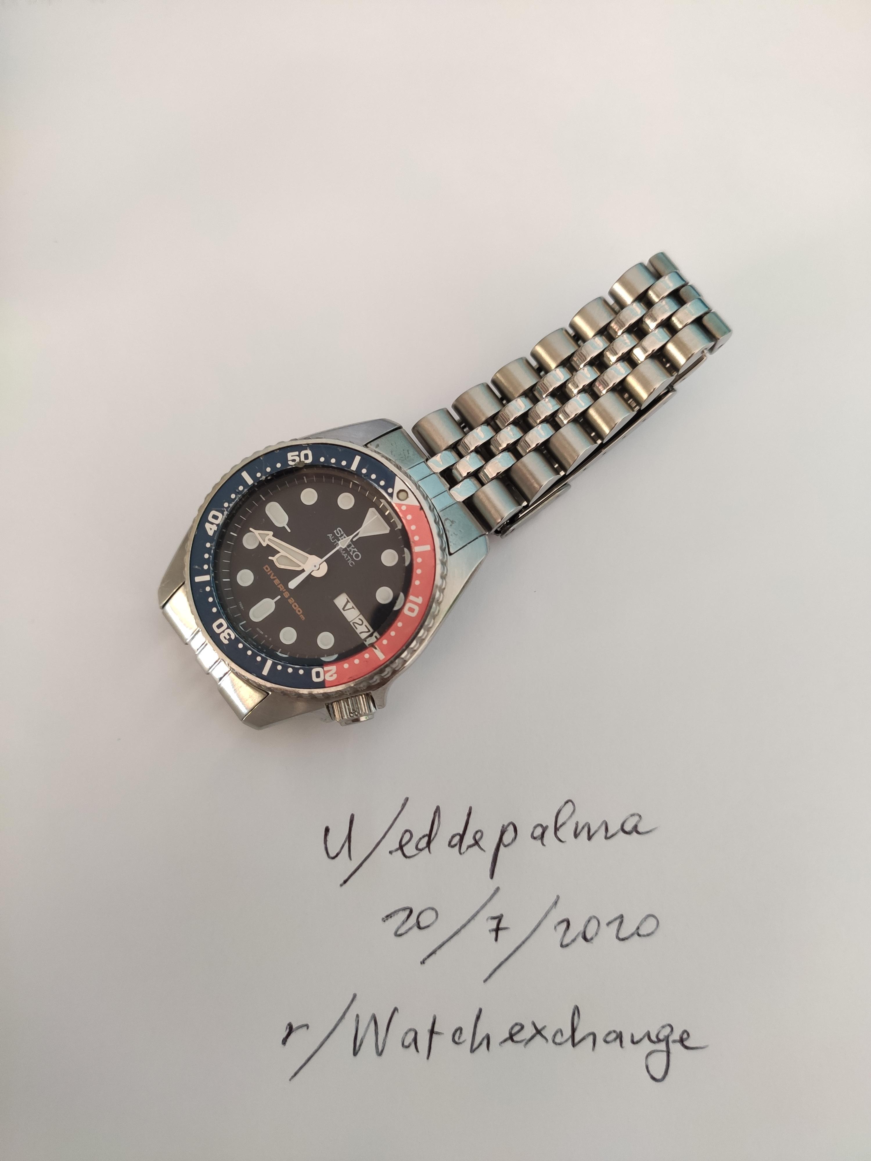 [WTS] Seiko SKX015 in full OEM condition (REDUCED) | WatchCharts