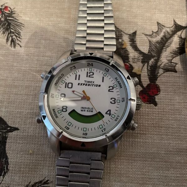 Men's Timex Expedition Indiglo WR50M Watch | WatchCharts Marketplace