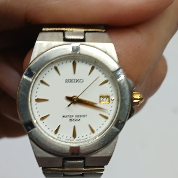 SEIKO 7N82-6F50 Sapphire Crystal Quartz Analog Women's Watch Sz. 6 ...