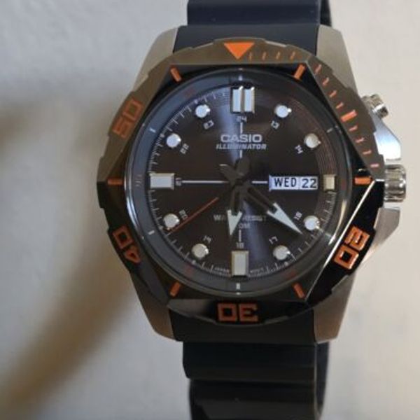 Rare, Casio MTD-1080, Illuminator Watch - 100m | WatchCharts Marketplace