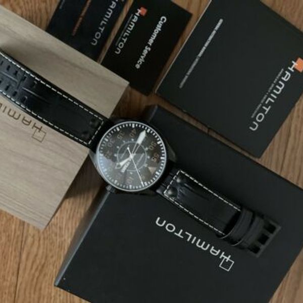 Hamilton Khaki King Pilot Automatic H64785835 | WatchCharts Marketplace