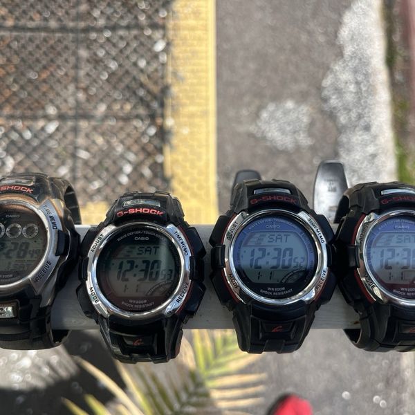 Lot Of Four 4 Casio G-SHOCK GW-300 (2608) Atomic Solar Watch ...