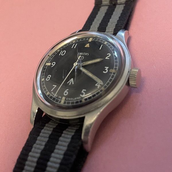 Vintage Smiths British military watch wristwatch W10 Serviced ...