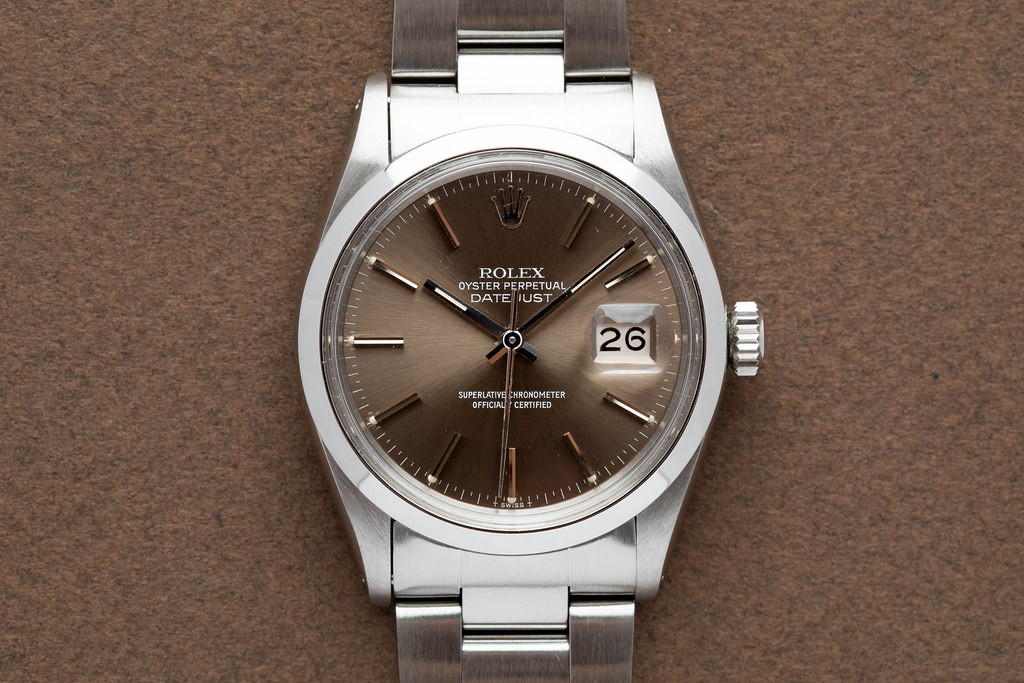 1978 Rolex 16000 Datejust - Rare Brown Dial | Rolliworks Serviced ...