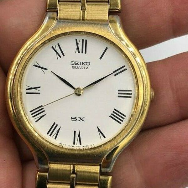 Seiko Watch Quartz SX V701-6K00 Mens Quartz Working New Battery Warranty Vintage | WatchCharts ...