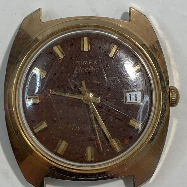 Vintage Timex battery Mens Watch Pre-Owned Runs (20-#140) | WatchCharts ...