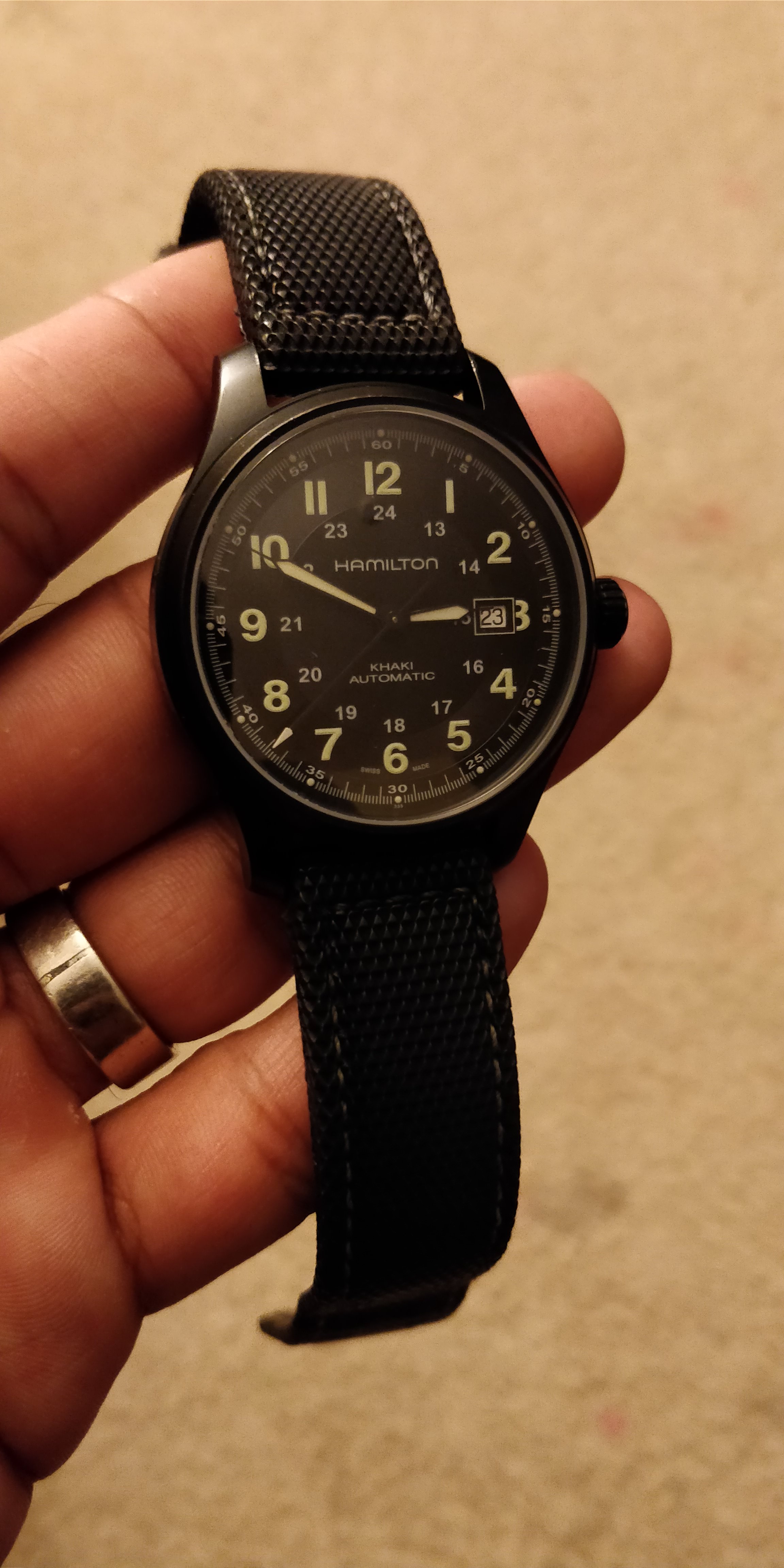 FS: Hamilton Khaki Field Titanium H70575733 | WatchCharts Marketplace