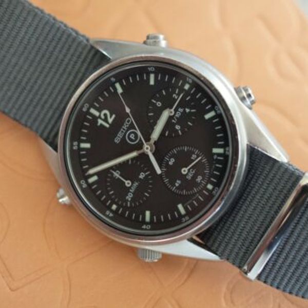 1989 Seiko 7A28-7120 Chronograph Military RAF “Gen 1” | WatchCharts ...
