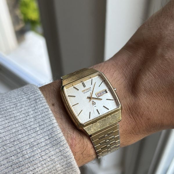 Vintage Seiko Quartz 0843-5010 JDM Watch From Dec 75 - Running / Spares ...