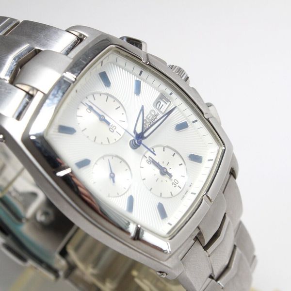 SEIKO ALBA WIRED 7T92-0EA0 silver analog vintage watch Japan ...