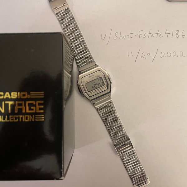 [WTS] Casio A1000 Full Stainless Steel Digital | WatchCharts Marketplace