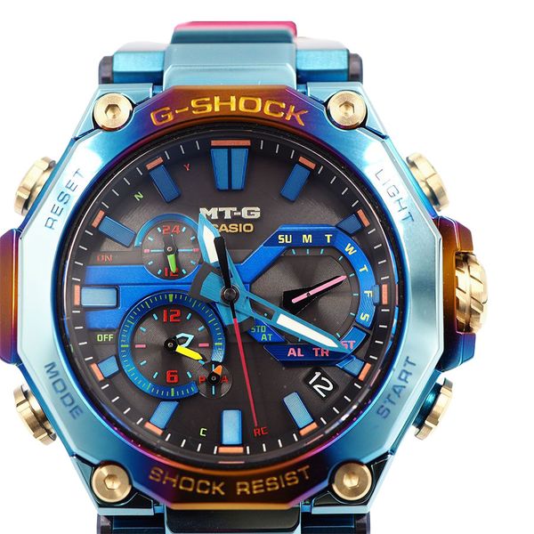 [CASIO] Casio G-SHOCK MT-G MTG-B2000PH-2AJR Rainbow Gradation Navy Belt ...